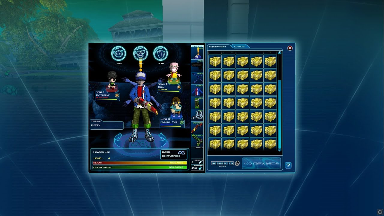 FusionFall Retro Full Inventory Of Boss Crates Unboxing - YouTube