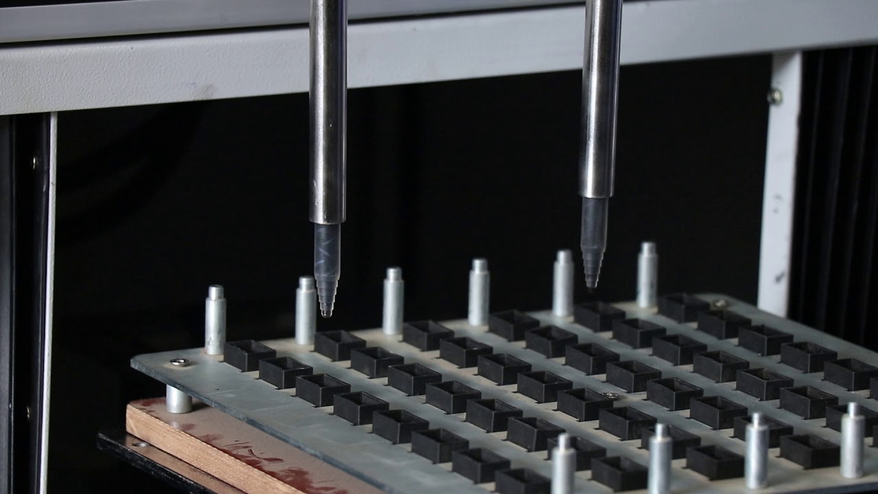 Automatic Epoxy Mixing and Dispensing Machine - YouTube