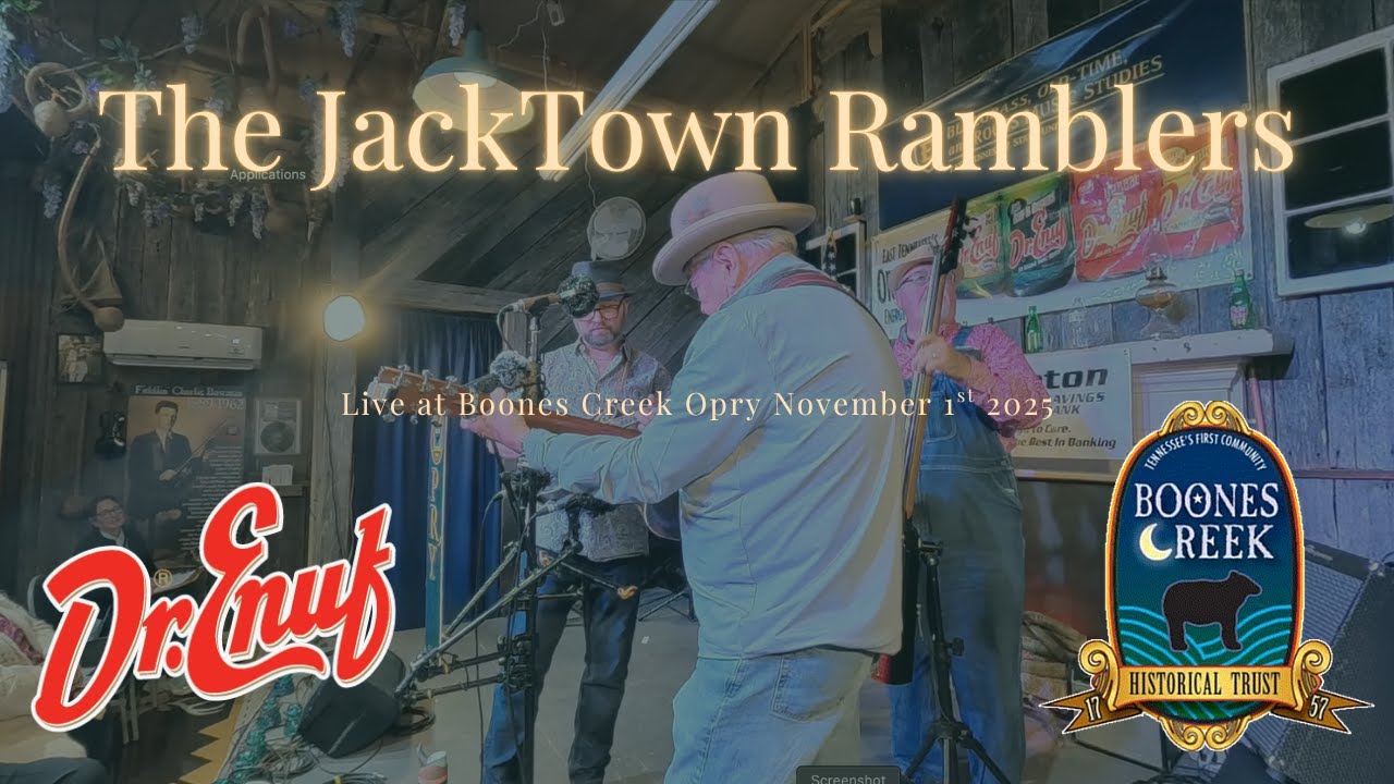 The JackTown Ramblers Live at Boones Creek Opry November 1st 2025 - YouTube