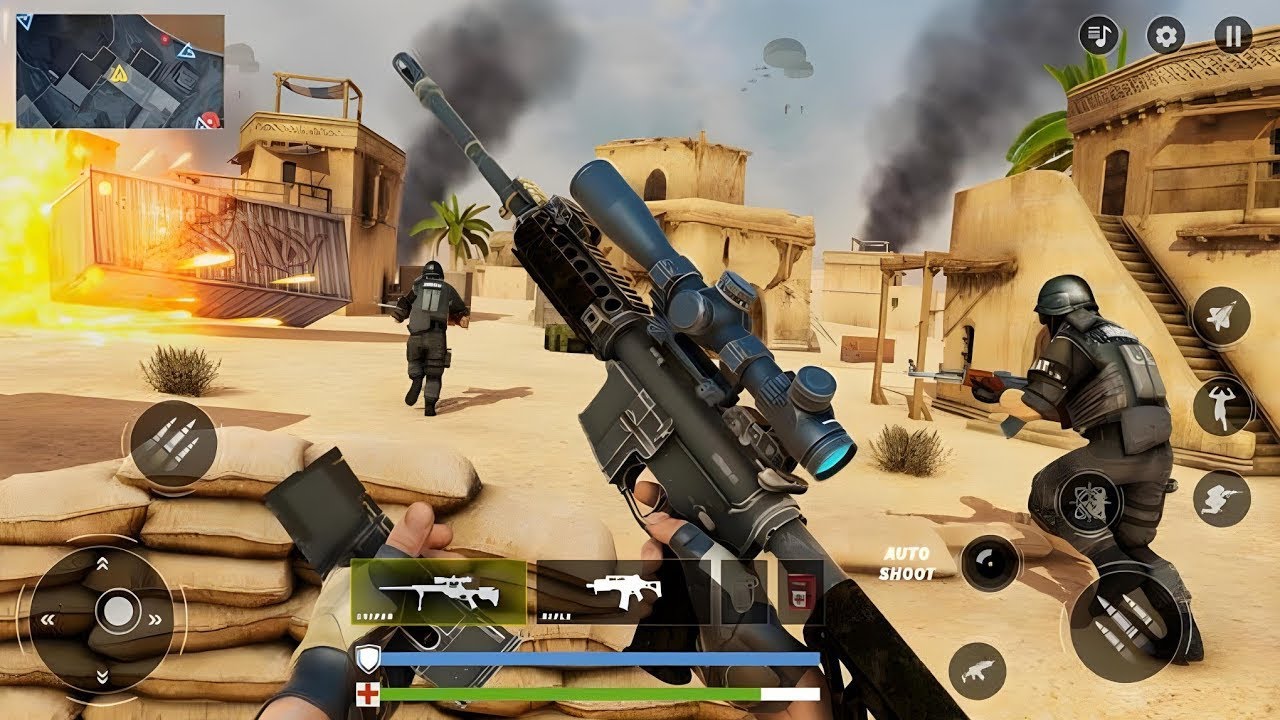 World War WW2 Sniper Shooter Games - 3D Gun War Offline _ Android ...