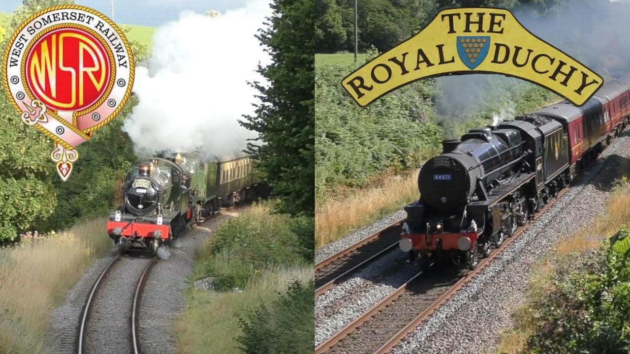 Unstoppable Power - 6880 & 6990 Mega Train on the WSR + 44871 on The ...