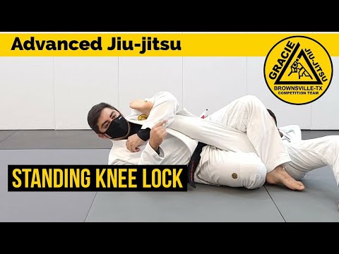 Advanced Jiujitsu - BJJ Standing Knee Lock from takedown - YouTube