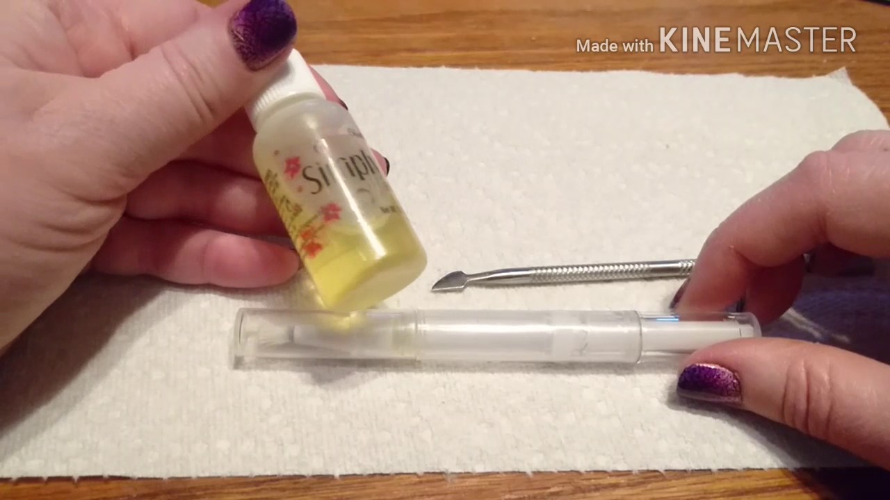 How to refill Bliss Kiss Simply Pure Oil Pen - YouTube