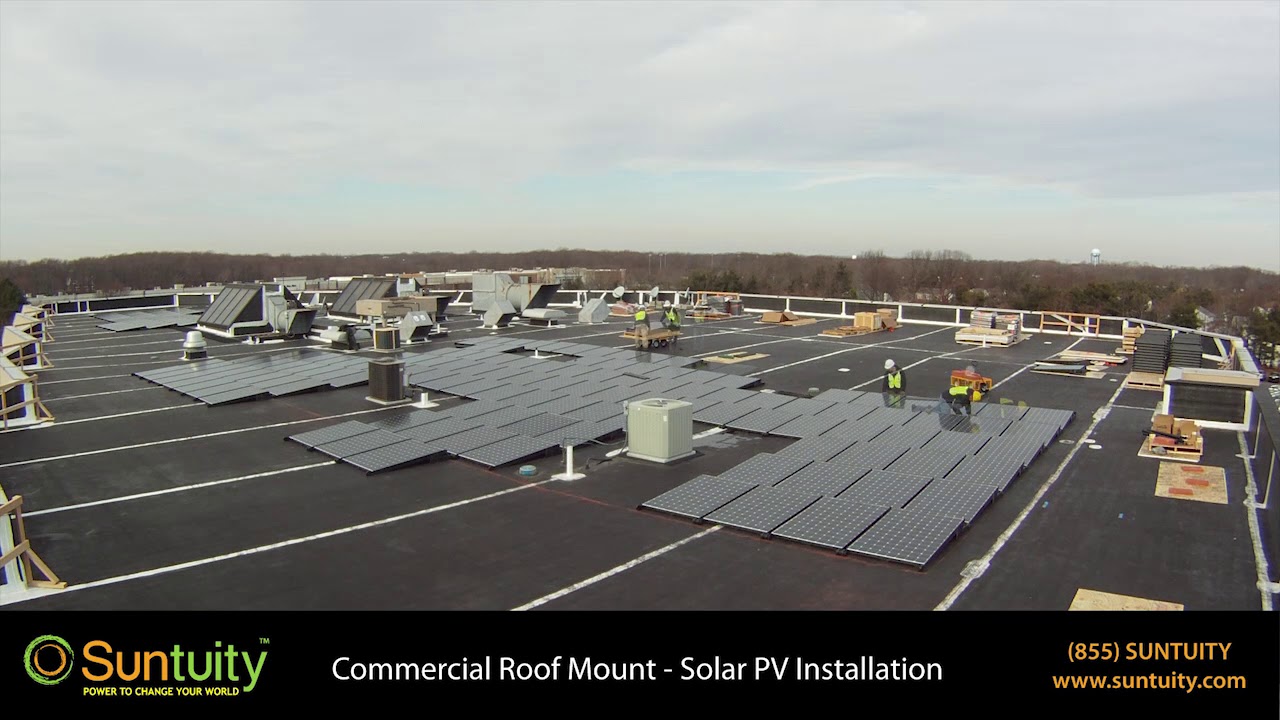 Suntuity High Efficiency SunPower® T5 Commercial Roof Mount Solar PV ...