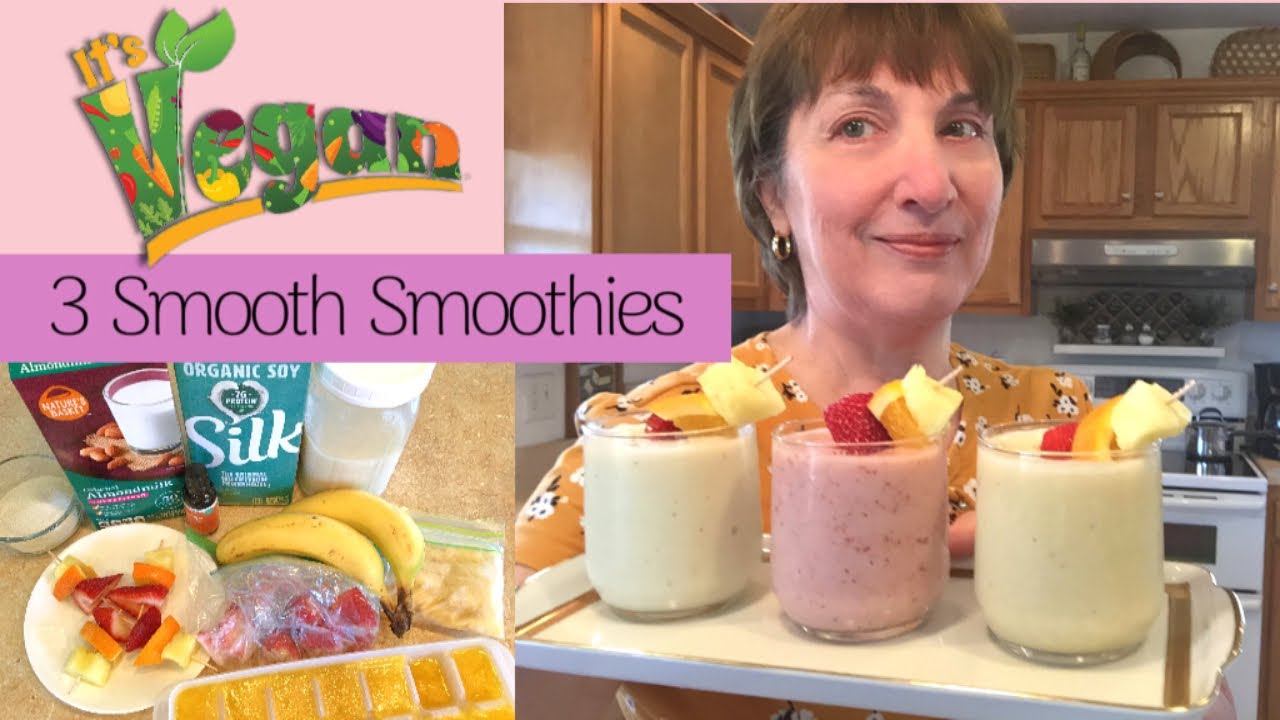 3 Smooth Fruit Smoothies - YouTube