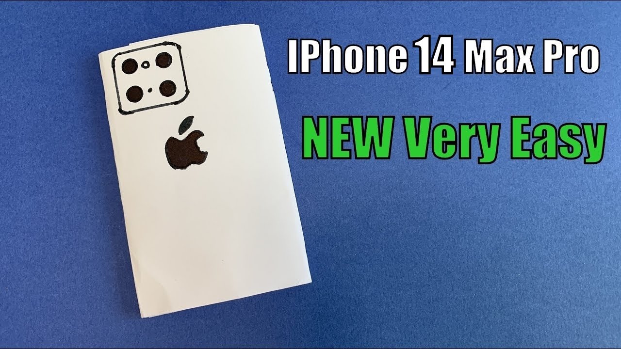 DIY IPhone 14 Pro Max Quick and Very Easy | Easy Origami ART - YouTube