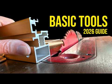 2026 BEGINNERS' GUIDE to the TOOLS and SUPPLIES you need to start a woodworking hobby