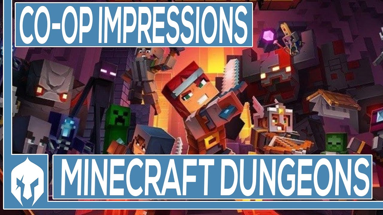Minecraft Dungeons Co-Op Impressions - YouTube