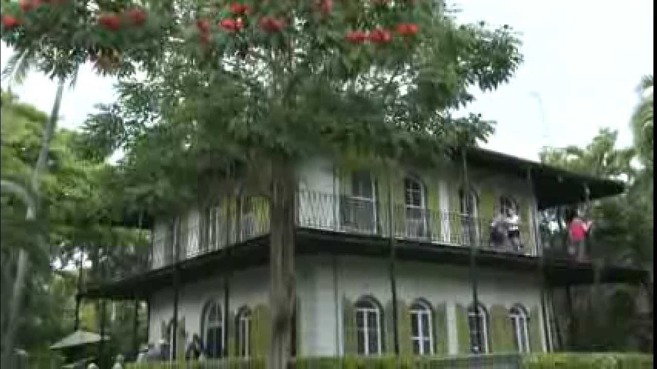 Key West - Ernest Hemingway Home and Museum - YouTube