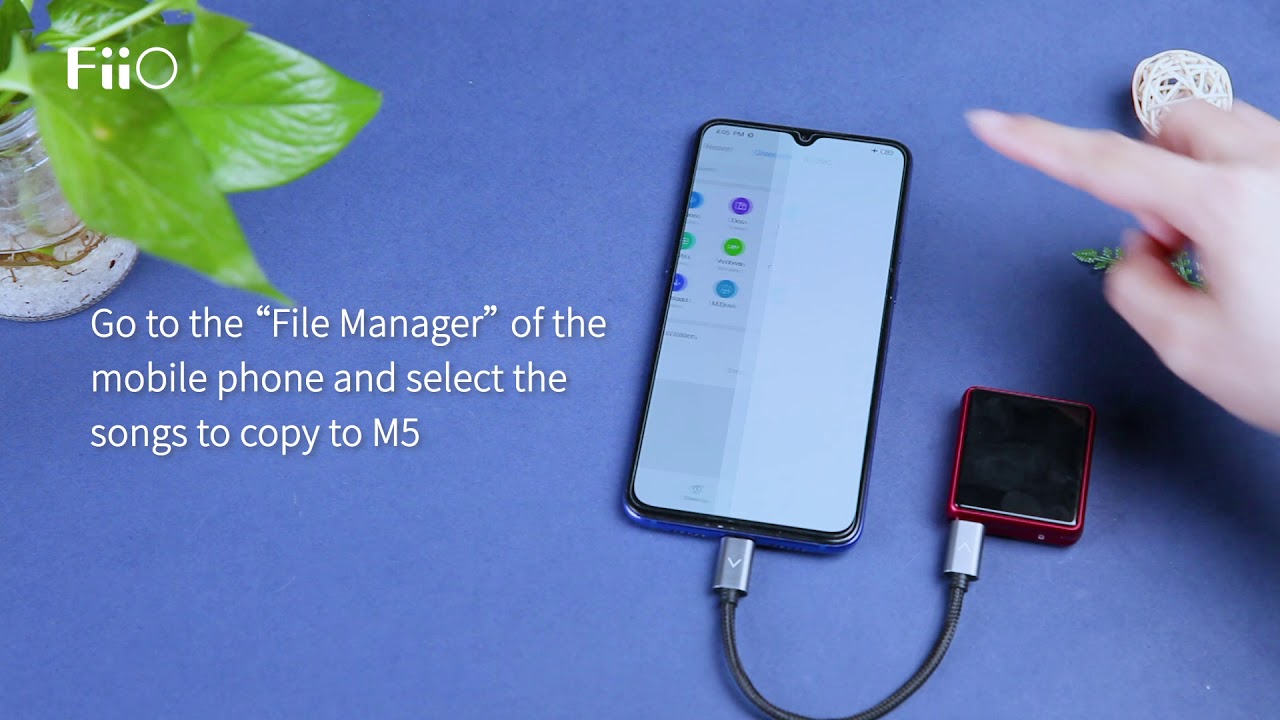 M5 OTG function operation - YouTube