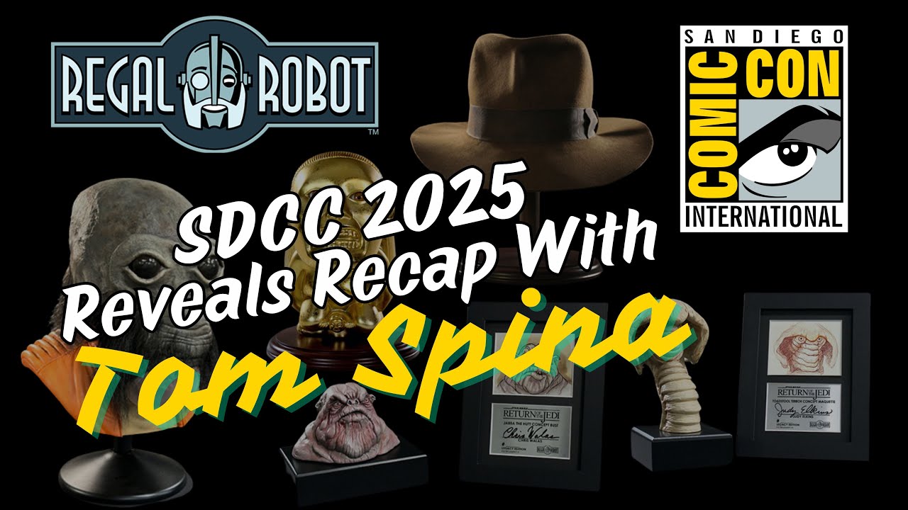Regal Robot 2025 SDCC Reveal Recap with Tom Spina - YouTube