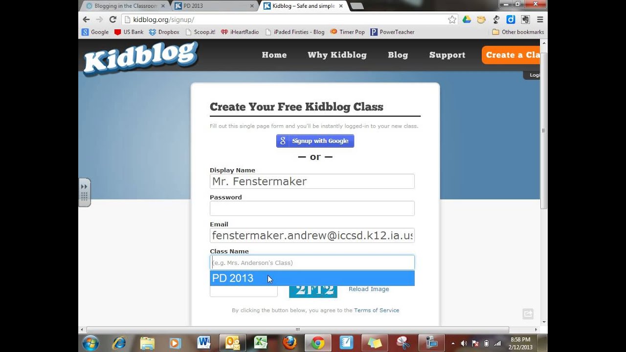 Getting Started (Kidblog) - YouTube