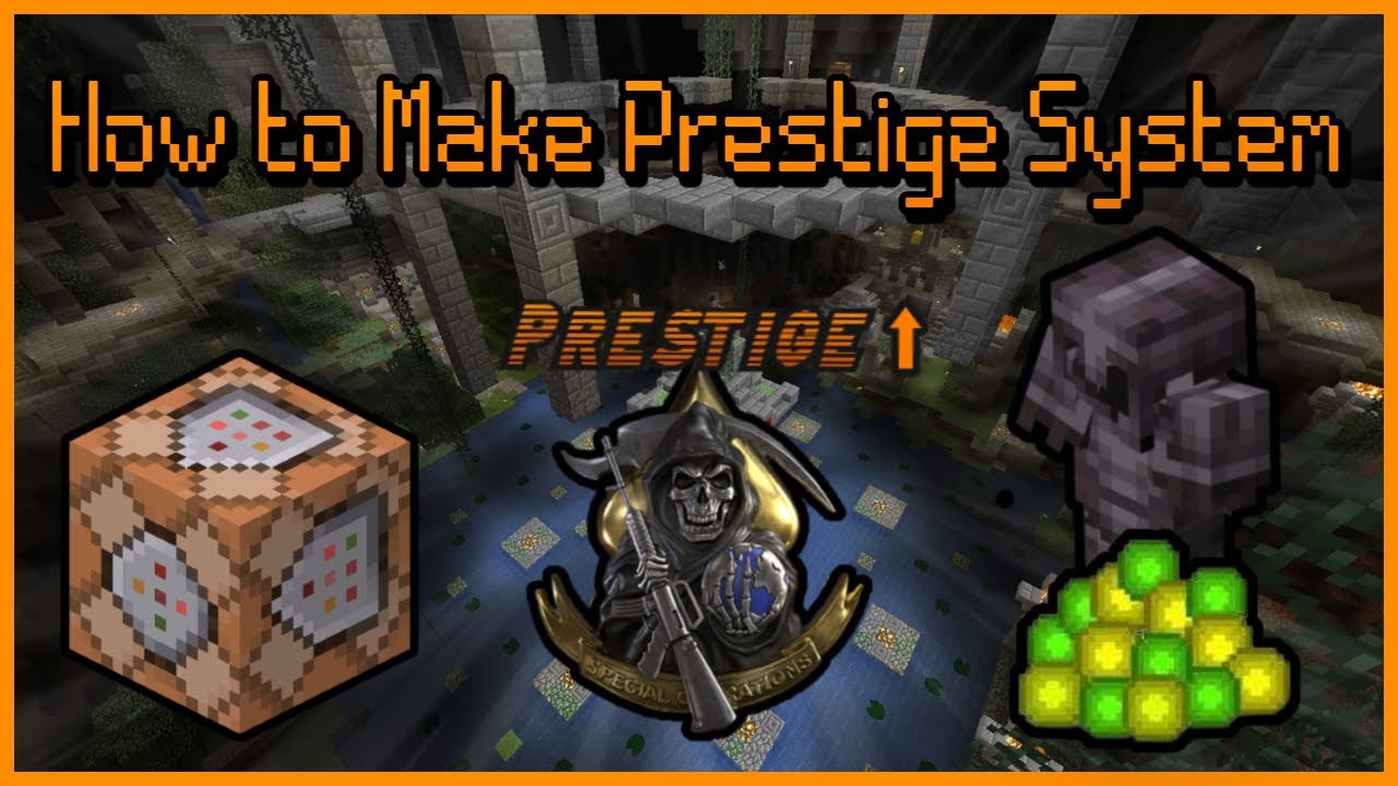 How to make a prestige system in Minecraft (Bedrock Commands) - YouTube