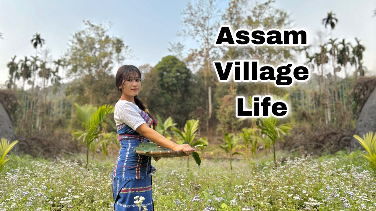Bodo girl collecting vegetables from hill/Assam Village life🌱🌱 - YouTube