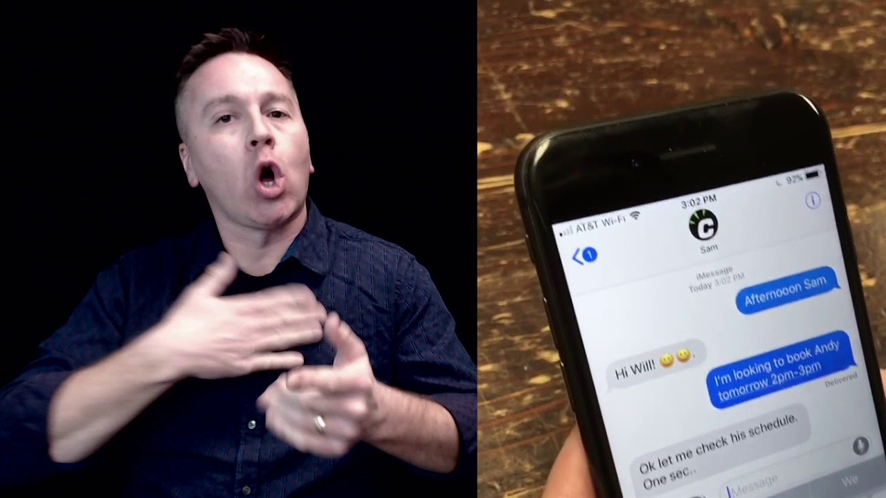 CODA Brothers Interpreting: Work Smarter - Book us by text. - YouTube