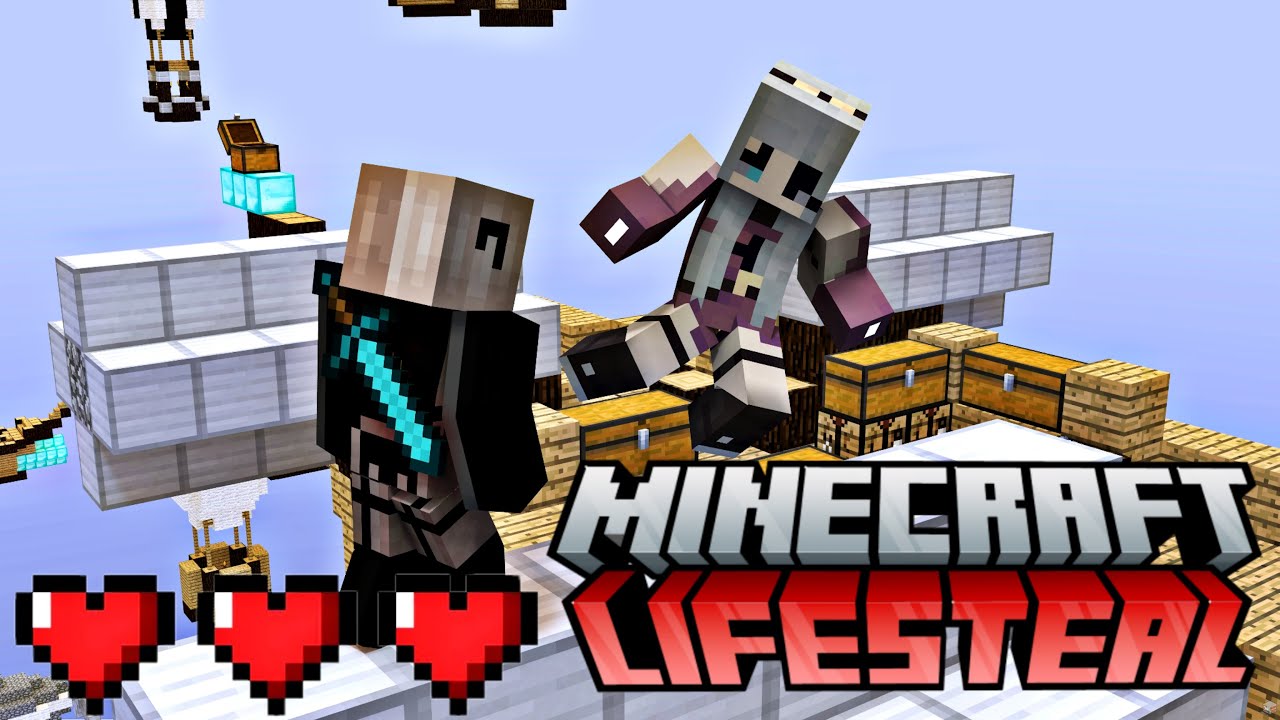 Minecraft Life Steal Public Server ||Let's Make Secret Base #lifesteal ...