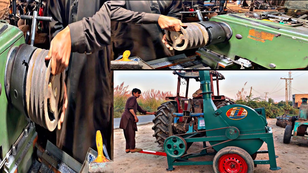 Amazing process of manufacturing plane belt pulley# wonderful process ...