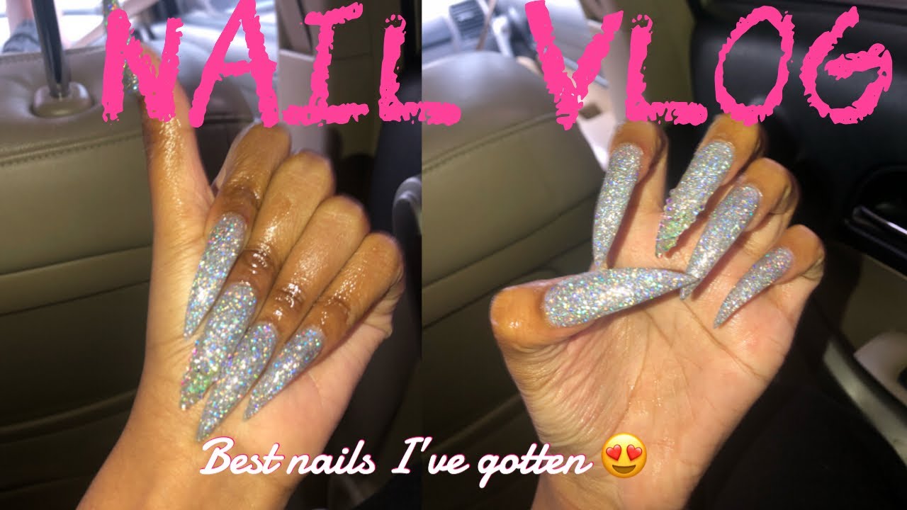 Nail vlog | Met my new nail tech 💞🥰 |TT_BABY - YouTube