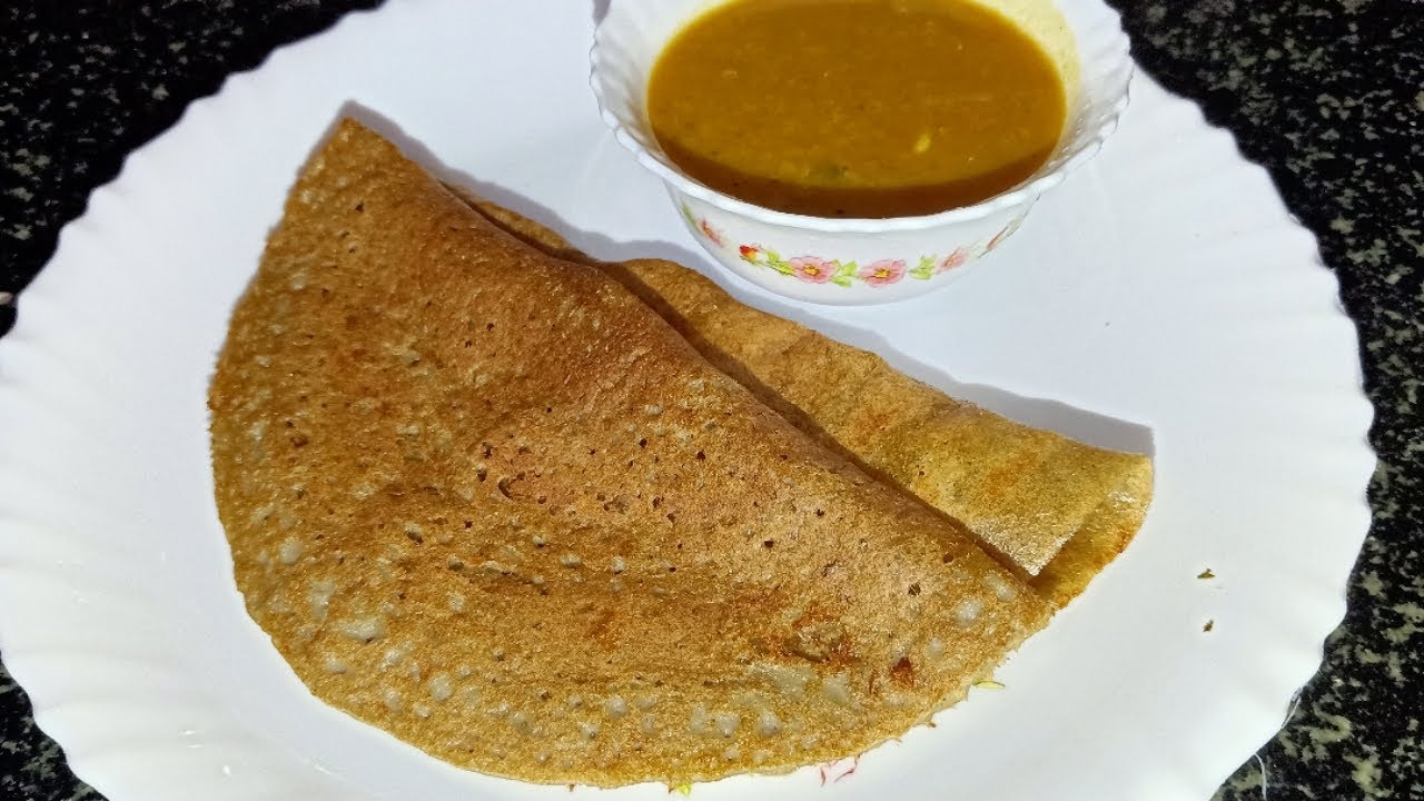Kambu Dosa in Tamil | Kambu Adai | கம்பு அடை தோசை | Pearl Millet Dosa ...