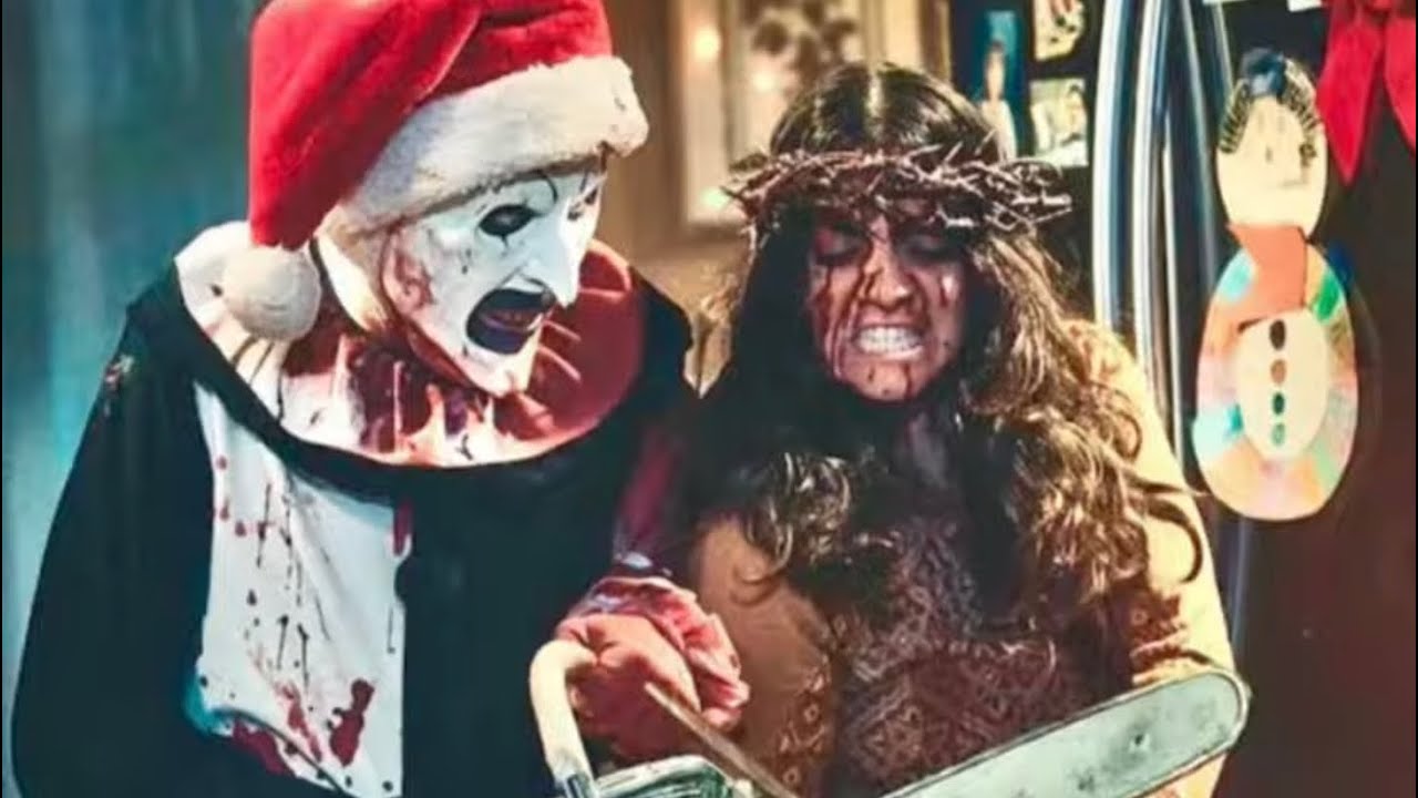 Art The Clown Vs Sienna | Battle Scene | Terrifier 3 (2024) - YouTube