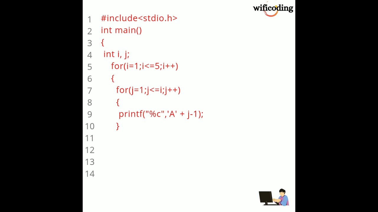 Print Alphabet Pattern In C cAP1 YouTube Print Alphabet Pattern In C cAP1 YouTube