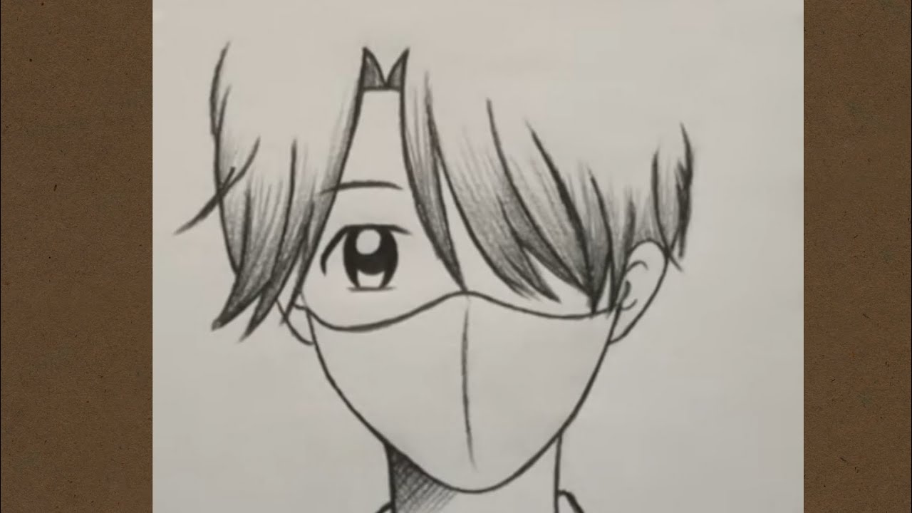 How to draw a Anime drawing step by step || easy anime drawing || Easy ...