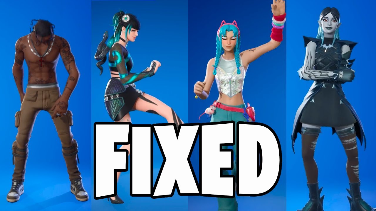 I *FIXED* Icon Emotes in Fortnite! - YouTube
