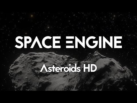 Time-lapse Space Engine - Flight of the Asteroid 4K - YouTube