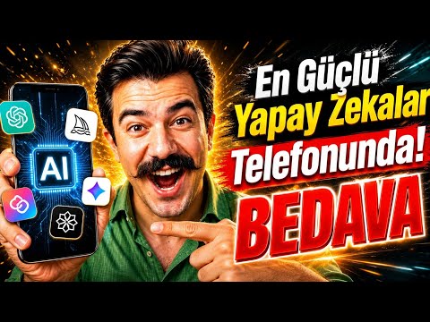 Telefonda BEDAVA Yapay Zeka: Sınırsız Video ve Fotoğraf Üretimi! (Bilgisayara Gerek Yok)