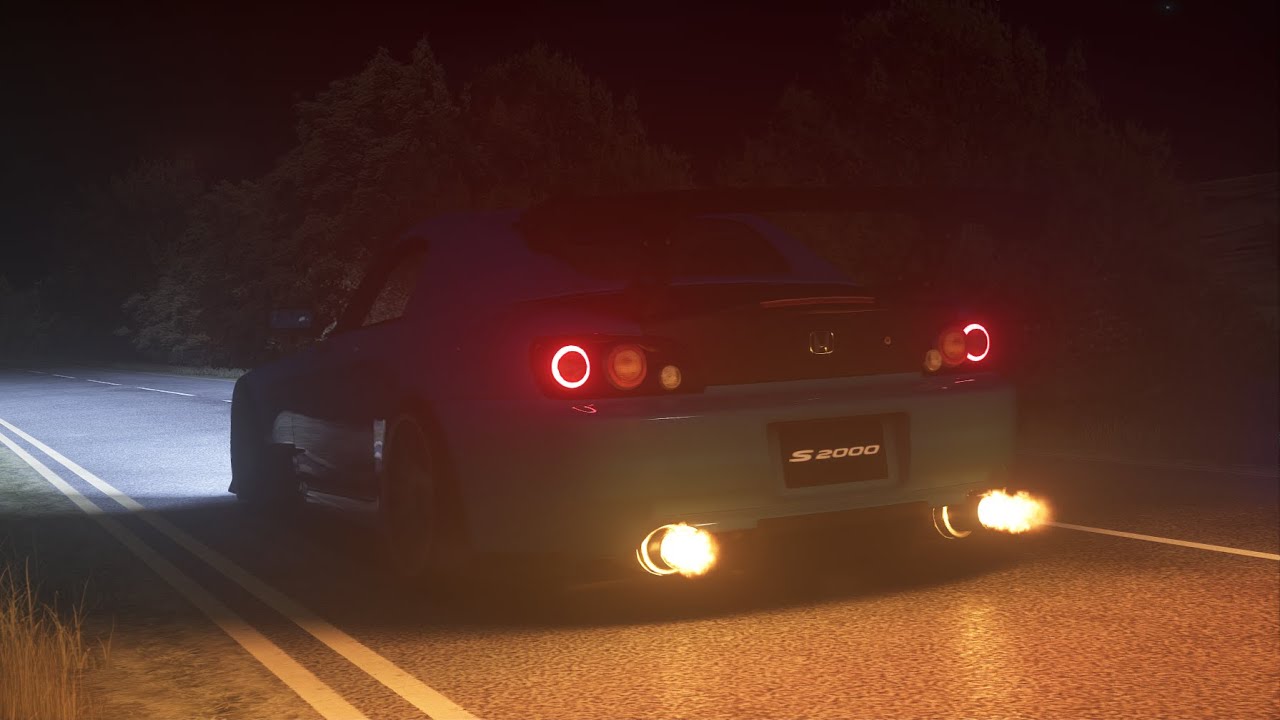 500HP Honda S2000 Late Night Ride - YouTube