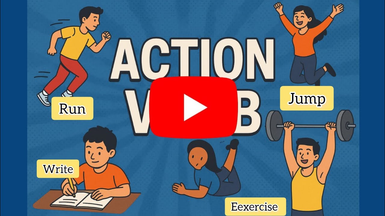 Action Verbs, Part: 01 #bd #animation #star #english #school # ...