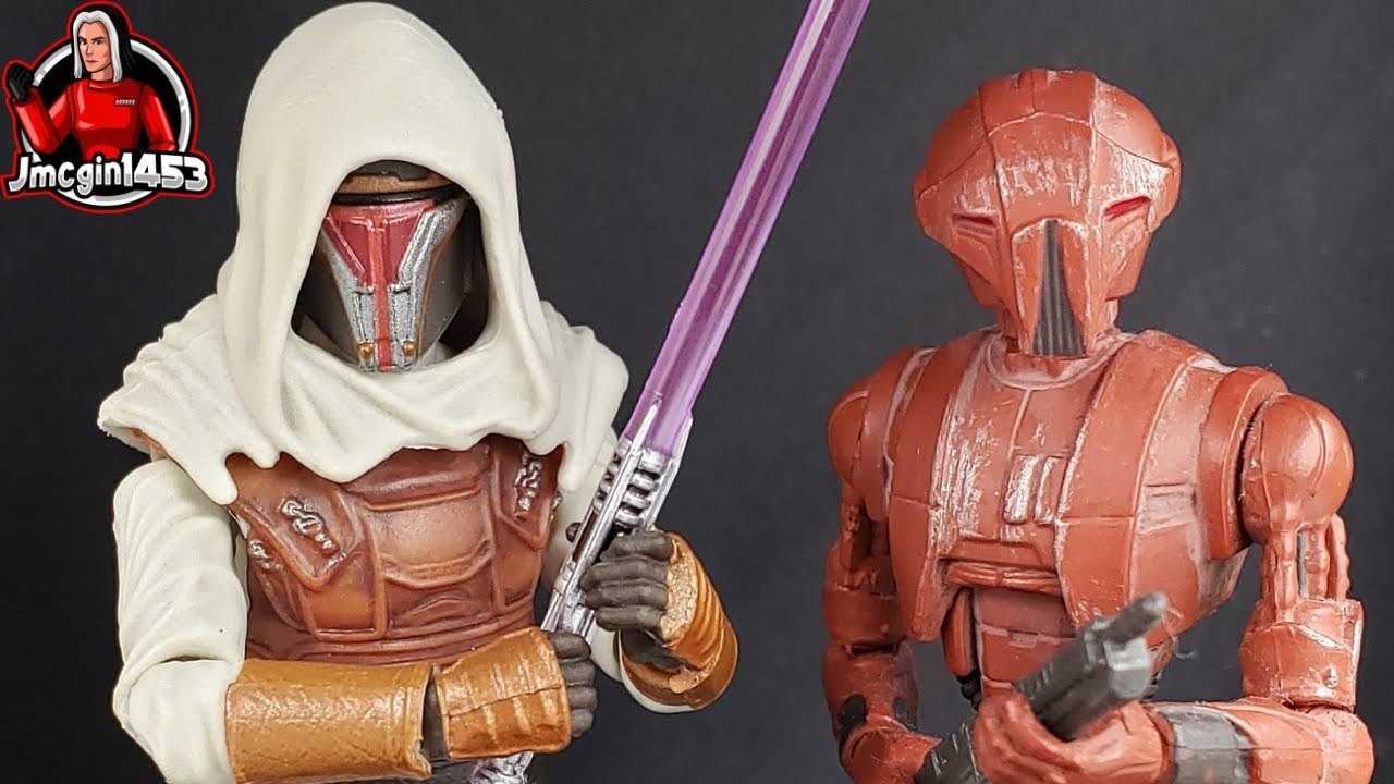 Star Wars The Vintage Collection Jedi Knight Revan and HK-47 VC 305 and ...