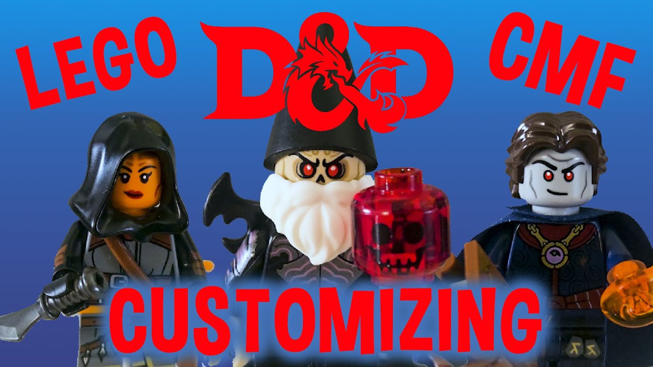 Customization Ideas for Lego DnD CMF Minifigures! - YouTube