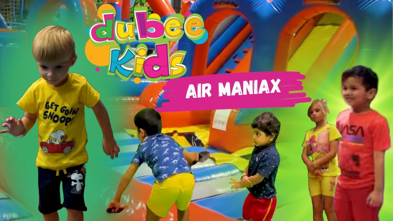 Dubee Kids | Fun Jumping Day | Air Maniax - YouTube