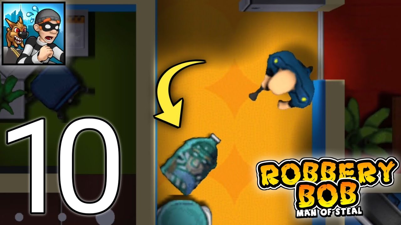 Downtown Part 10 | Robbery Bob - Chapter 2 | Gameplay Walkthrough ...