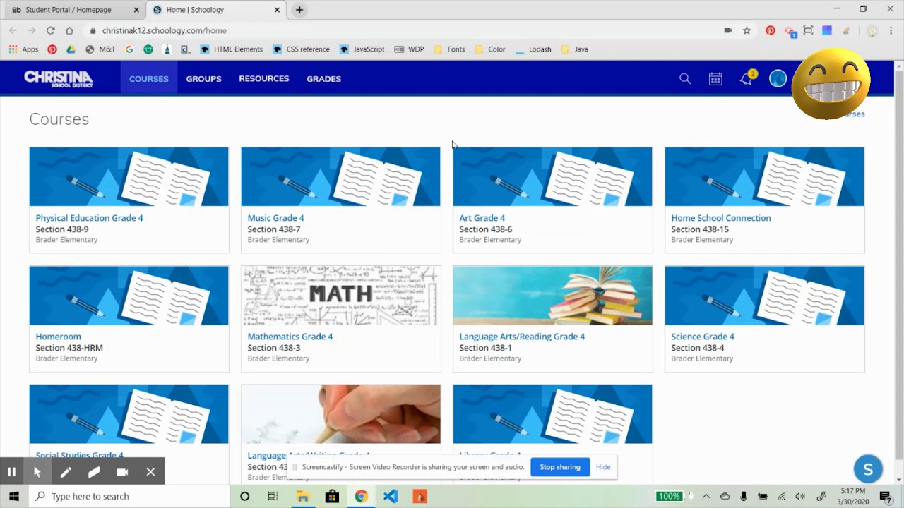 Students Schoology Tutorial - YouTube