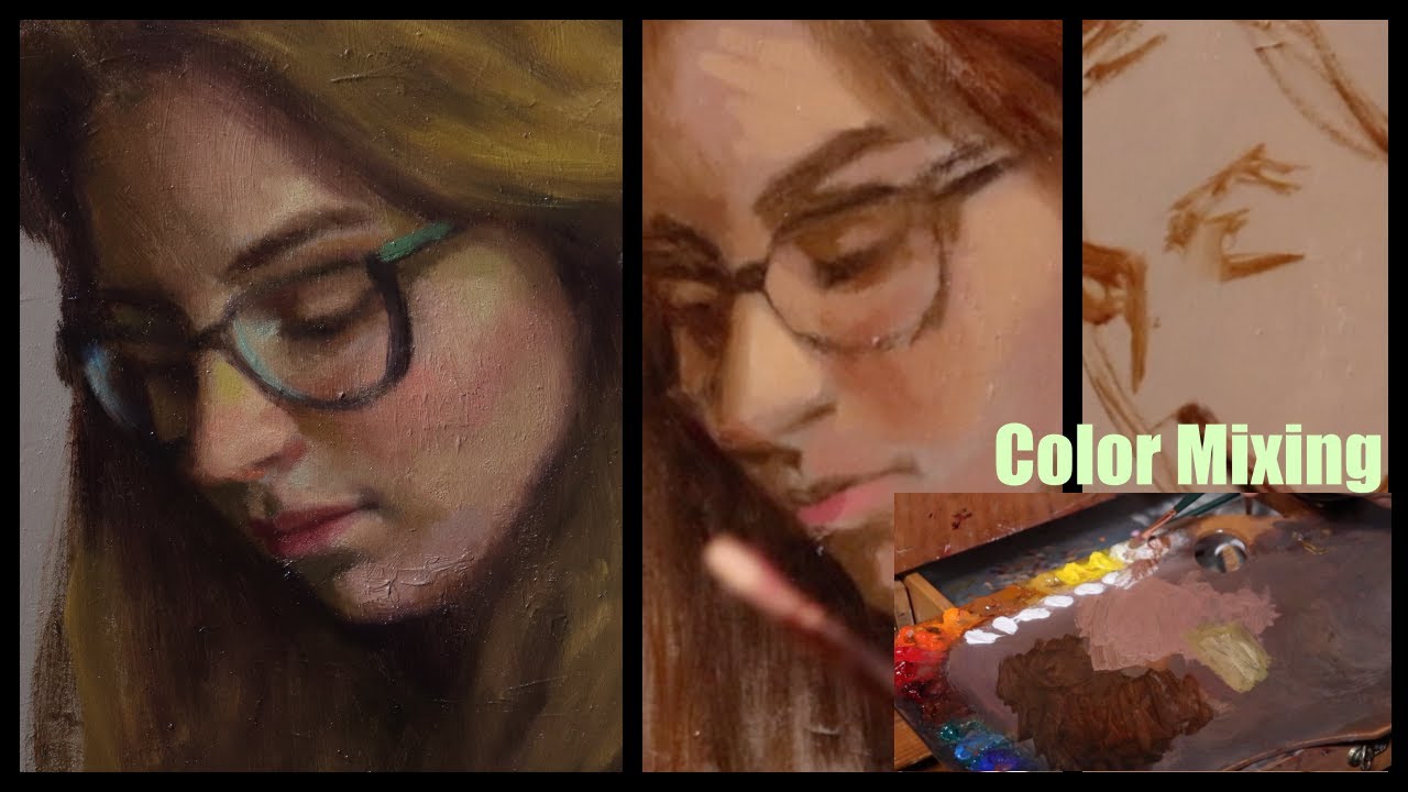 Portrait Painting Tutorial | How To Use Color - YouTube