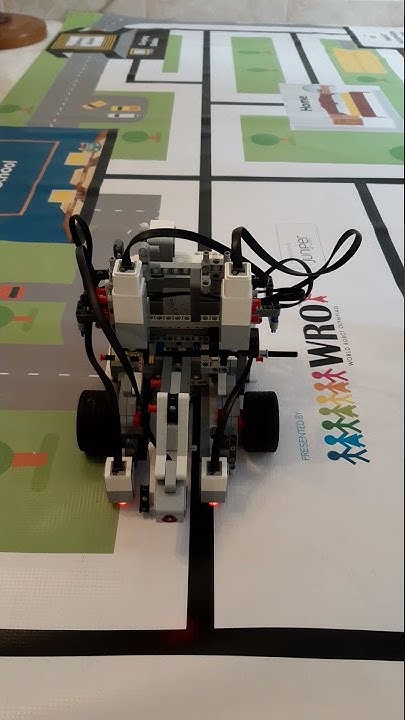 Tutorial 6 (c) Line following by Reflected Light Intensity mode ,Lego ...