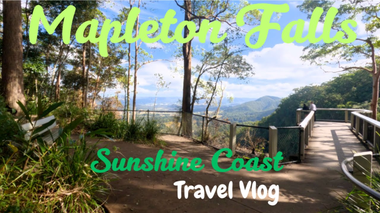 (Mapleton Falls) Sunshine Coast Hinterland. Superb lookout and access ...