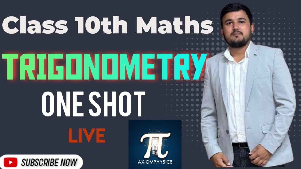 Class 10th Trigonometry One Shot 🔥class 10 Maths Chapter 8 Full 0470
