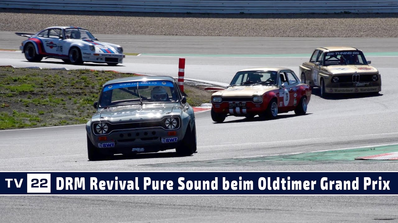 MOTOR TV22: DRM Revival Deutsche Rennsport Meisterschaft purer Sound ...