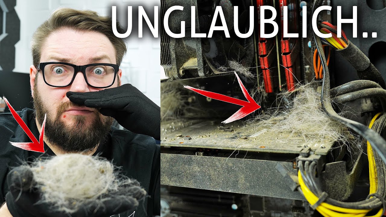 EXTREM DRECKIGER Zuschauer PC - CLEAN MY PC!! #21 - YouTube