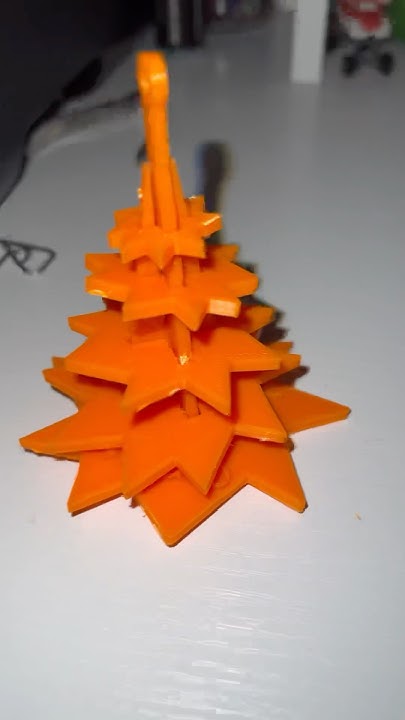 3d Printed Christmas Tree Ordiment - YouTube