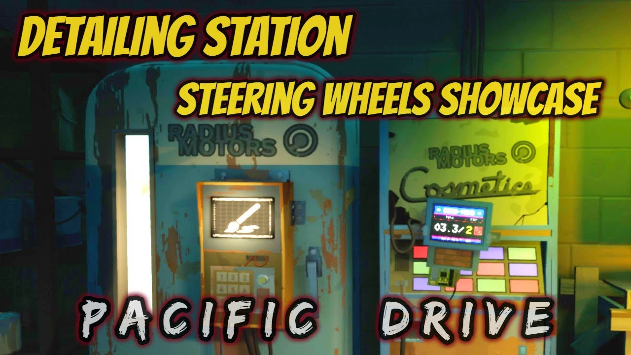 Pacific Drive Steering Wheels Showcase - YouTube