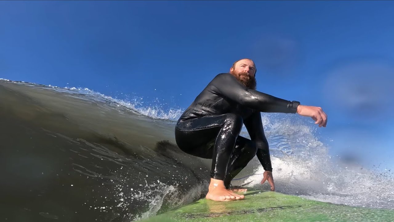 Surprisingly Enjoyable Surf at Church, Trestles - YouTube