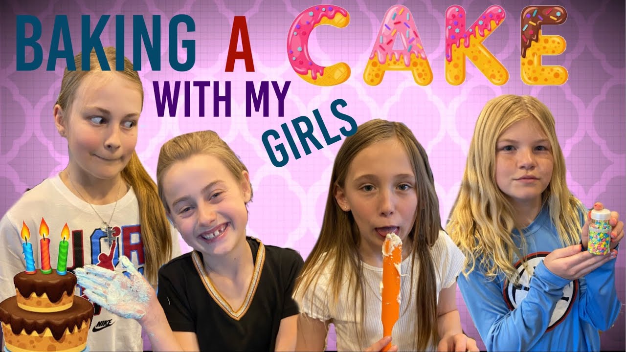 Making a Cake with my Girls! #yummy #friends #friendship #baking # ...