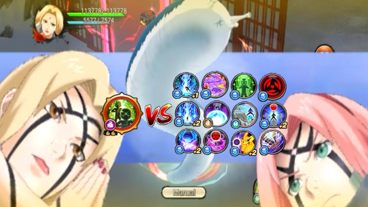 Tsunade War New EX Two-Fold 100 Healings: Summoning: Slug Vs Invincible ...