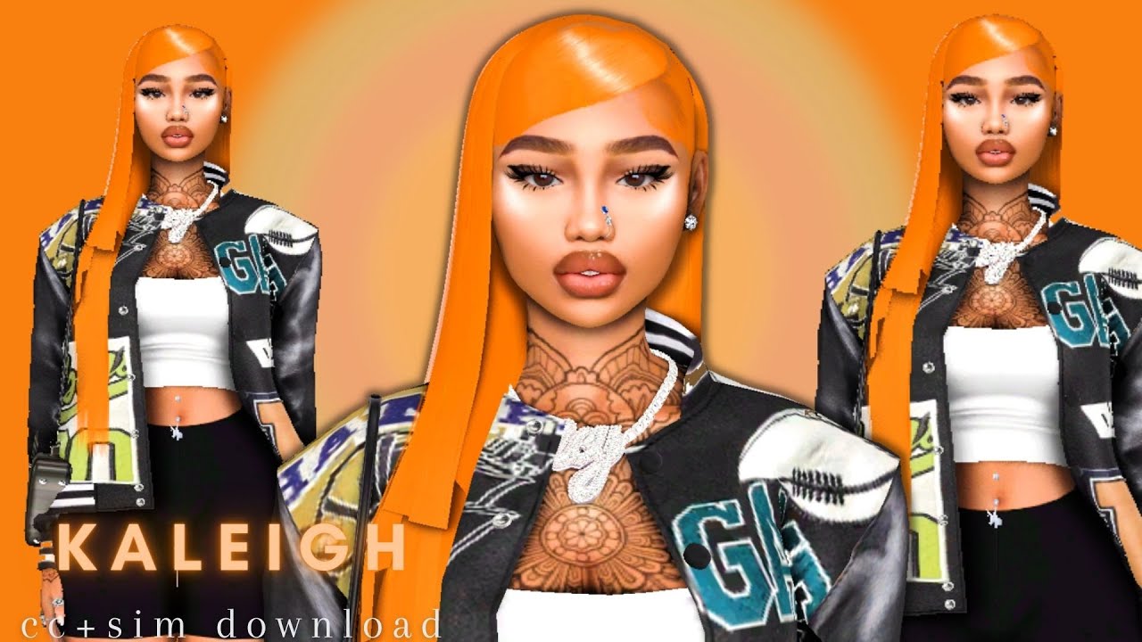 The Sims 4 CAS + CC Links + Sim DL - YouTube