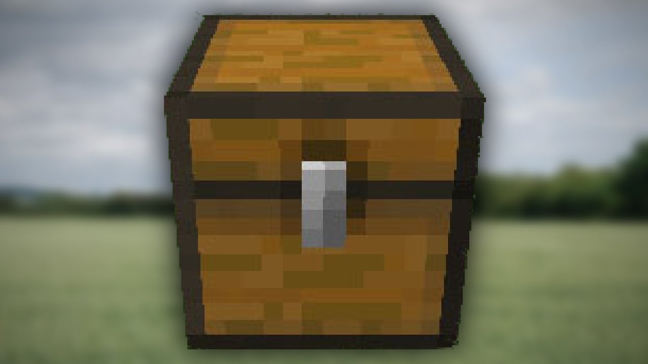 REAL LIFE MINECRAFT CHEST #MineChest - YouTube
