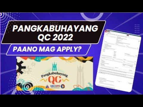 Pangkabuhayang QC Updated 2022 || Paano Mag Apply? || Bryllez Channel ...